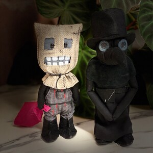 Creepy Sack Man Art Doll Creepy Cute Scarecrow Doll Creepy - Etsy
