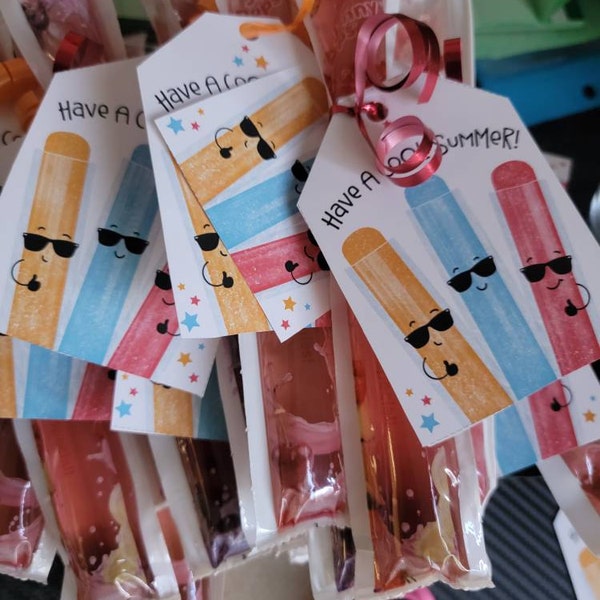 Printable Back to School Supplies Gift Tags for Classroom First Day of ...