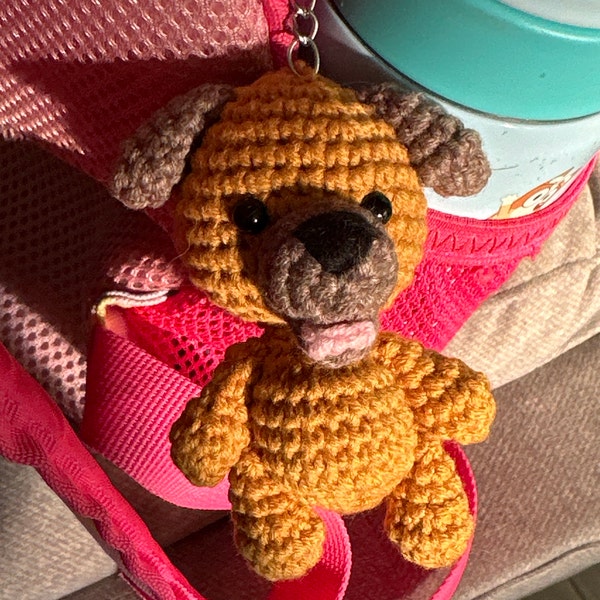 Crochet Keychain Animals, Finished Product Keychain, Amigurumi Animals ...