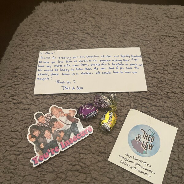 You're Insecure | One Direction What Makes You Beautiful Sticker - Etsy