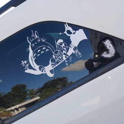 Totoro Vinyl Decal - Etsy