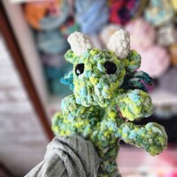 Diddy Dex the Palm Sized Snuggler Dragon Crochet Pattern Amigurumi ...