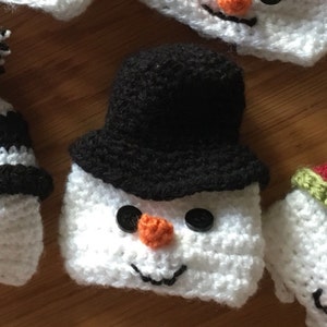 Chocolate Orange Snowman Crochet Pattern - Etsy