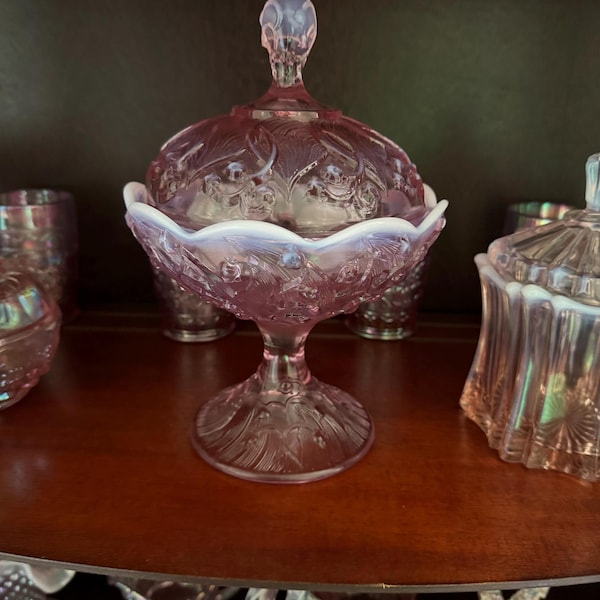 Vintage LE Smith Glass Deviled Egg Server Heritage 567 in Clear - Etsy