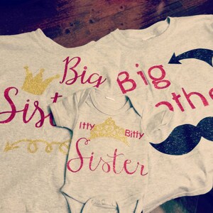 Big Sister With Crown and Arrow Swirls SVG DXF EPS and Png Files for ...