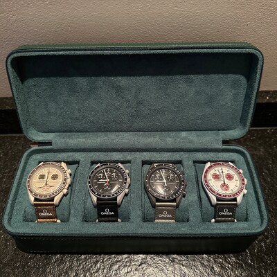 Personalized Leather Watch Case Single Watch Box Travel - Etsy