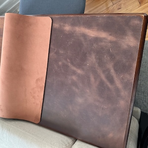 Leather Desk Mat, Custom Desk Pad, Extra Large Desk Mat, Personalized ...