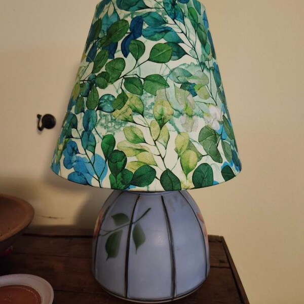 Lavender Lamp Shade. Violet. Solid Color. Shade is 9.5 Wide at the ...