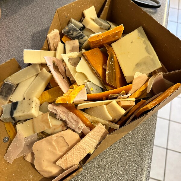 1kg Handmade Soap 'odds & Suds'handmade Soap Offcuts-palm Oil Free ...