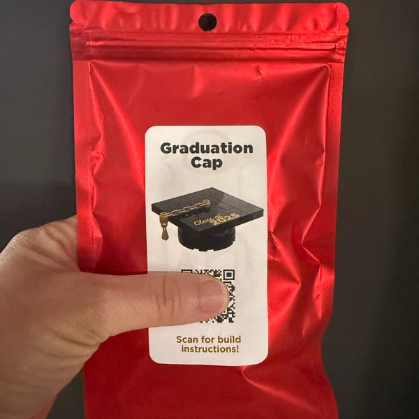 Graduation Cap LEGO Kit 2026 Graduation Gift Made With Real LEGO - Etsy