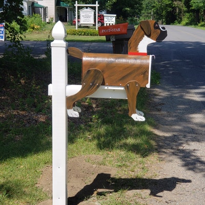 Boxer Mailbox - Etsy