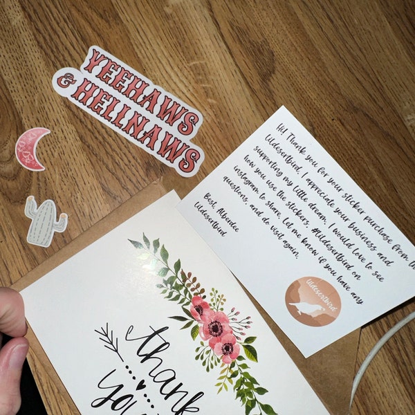 Yeehaw Cowboy Hat Waterproof Vinyl Decal Sticker L Yeehaw Sticker L ...