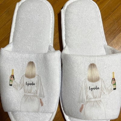 Personalised Sloth Spa Slippers Sleepover Favour Boys Girls - Etsy