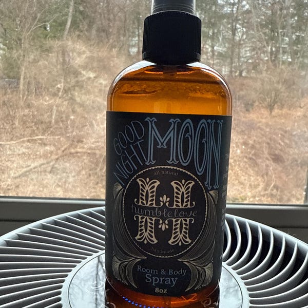 Good Night Moon Aromatherapy Spray - 4oz or 8oz - Nighttime, Calming ...