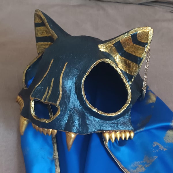 Oni Mask Pattern PDF - Customizable EVA Foam Craft Template & Mini ...