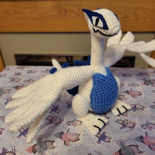 Lugia • Crochet Pattern • Amigurumi PDF File (GERMAN and ENGLISH) Incl ...