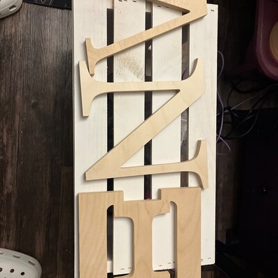Fraternity and Sorority Greek Letters Monogram Wall Hanging Wood ...