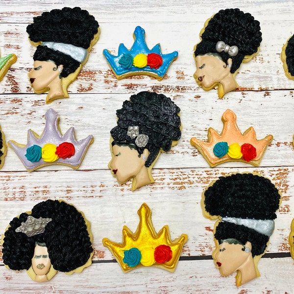 Fluffy Afro Cookie Cutter |afro Hair| Curly Afro| Black Afro| Melanin ...