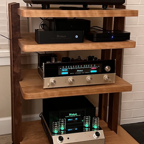 Hardwood Turntable, Component Isolation Platform 1 1/4 Thick - Etsy