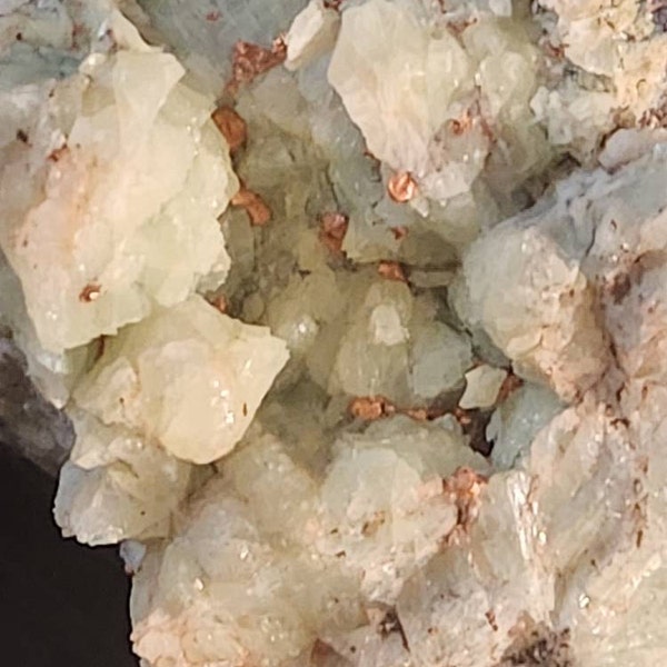 4cm Copper Included Datolite Specimen - Ridge Mine, Ontonagon Co ...