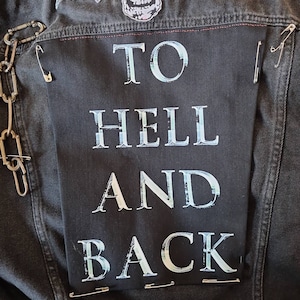 Backpatch Custom Patch Photo Patch Personalized Patch Back - Etsy