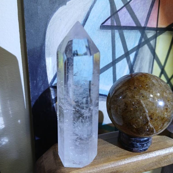 2pc Red Smelting Stone Quartz Crystal Obelisk,home Decoration,crystal ...