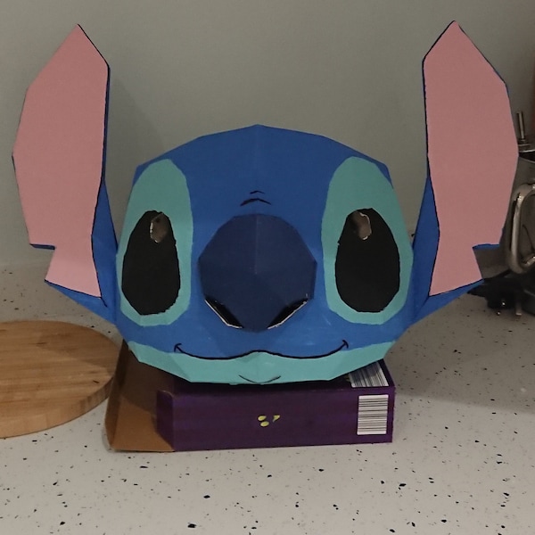 STITCH MASK DIY /costume - Etsy
