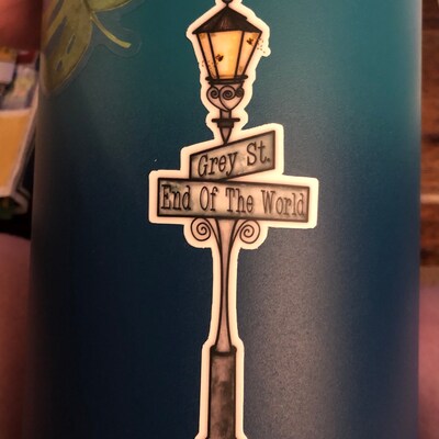 DMB Grey Street Lamp Sticker - Etsy