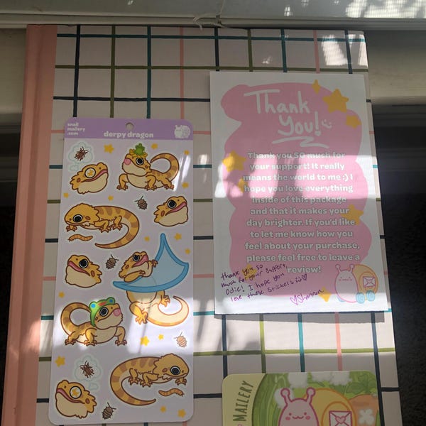 Cute Isopod Bug Keeper Memo Pad, Kawaii Cute Memo Pad, Forest Insect ...