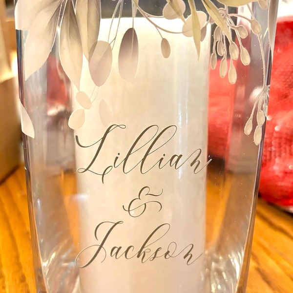 Custom Unity Set for Wedding, Unity Set Personalized, Handmade Unity ...