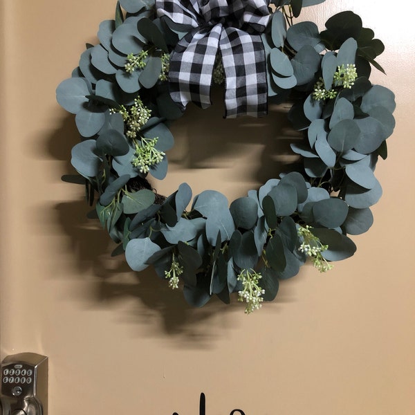 Welcome | Vinyl Decal | Farmhouse Door | Farmhouse Welcome | Vinyl ...