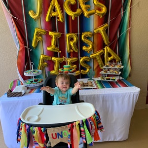 First Fiesta Balloons First Fiesta Decorations Fiesta First Birthday ...