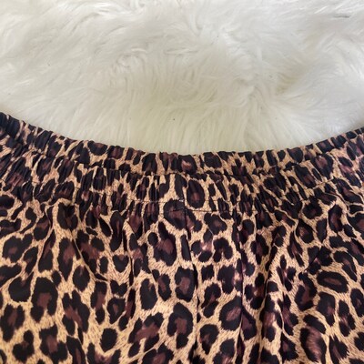 80's Heavy Hair Metal Glam Rock Cheetah Stretch Pants - Etsy