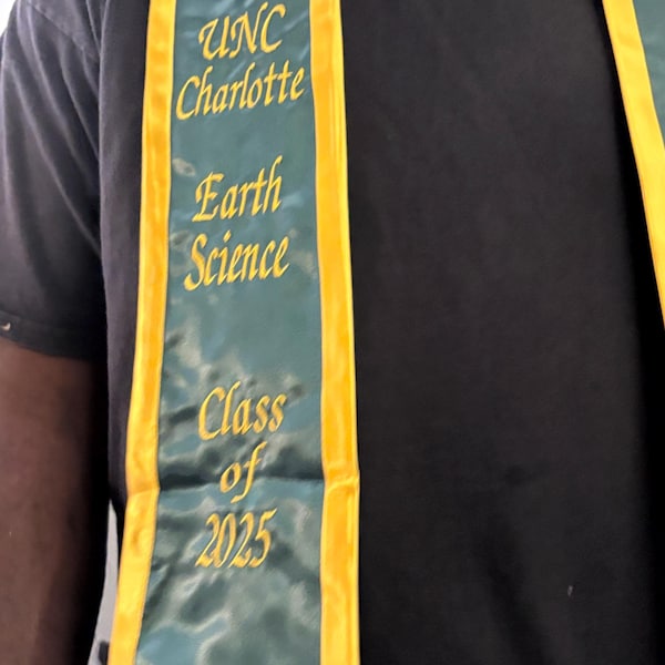 Custom Graduation Stole: Class of 2026, Personalized Sash - Etsy