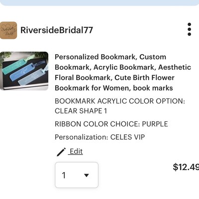 Pressed Floral Bookmarks Real Dried Flowers Gift for Book Lovers Book ...