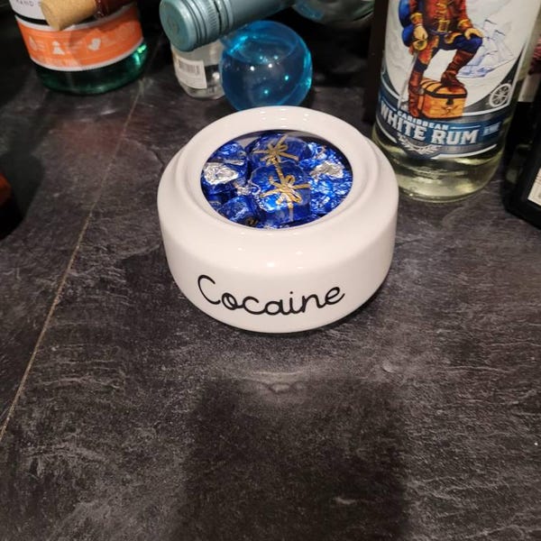 Cocaine Sugar Bowl | Gag Gift | Housewarming Present | Gift for Her ...