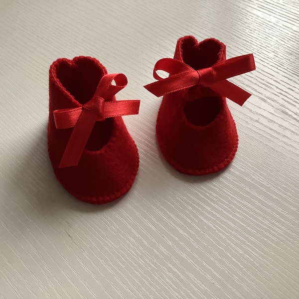 Reggie's Felt Dolly Shoe Pattern PDF -fits Waldorf Doll Foot 2.5" to 3 ...