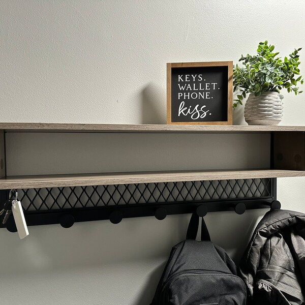 Wash Your Hands Brush Your Teeth Signs / Set of 2 / Signs for Bathroom ...