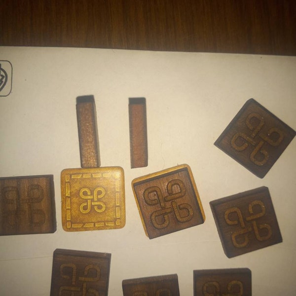 Laser Engraved Norse Themed Dice-box for Orlog Dice Game (BOX ONLY) - Etsy