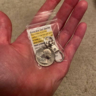 Aldi Quarter Key Chain, Shopping Cart Coin, Aldi's Quarter, Shopping ...