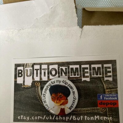 El Gato Meme One Inch Button Badge - Etsy