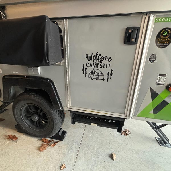 A-frame Camper Decal, Vinyl Decal, A-liner Camper, Aliner Decal, A ...