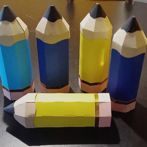 Teacher Appreciation 3D Drawing Gift Box SVG and DXF Set - Digital ...