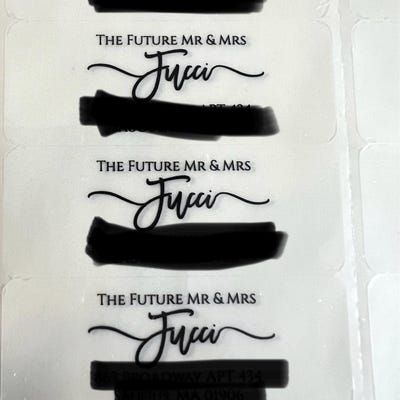 Return Label, Address Labels Personalized, Address Labels Sticker ...