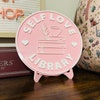 Library Sign Book Decor Bookish Conversation Hearts Valentines Day ...