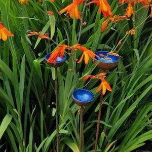 Bee Waterer, Bee Water Stations, Set of Three Cups Garden Sculpture - Etsy