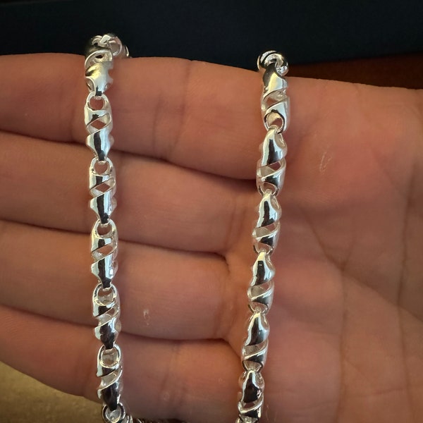 Silver 925 Unique Designer Necklace or Chain for Her, Modern Design for ...