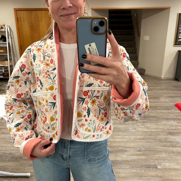 Coast Coat - Quilt Coat PDF Sewing Pattern | Beginner Friendly | Unisex ...