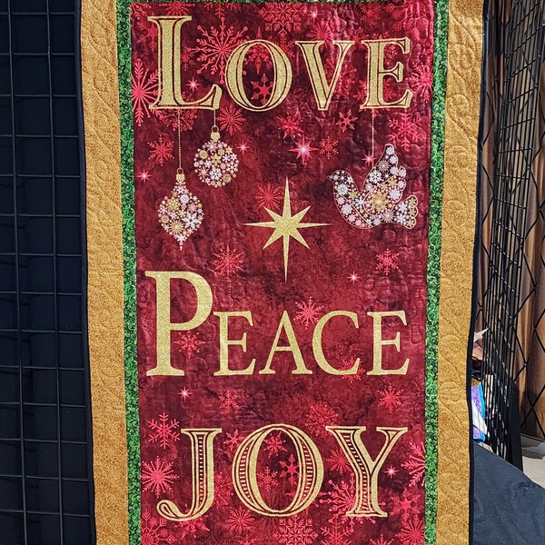 35 Digital Fabric Panel David Textiles Christmas Midnight Meeting Santa ...