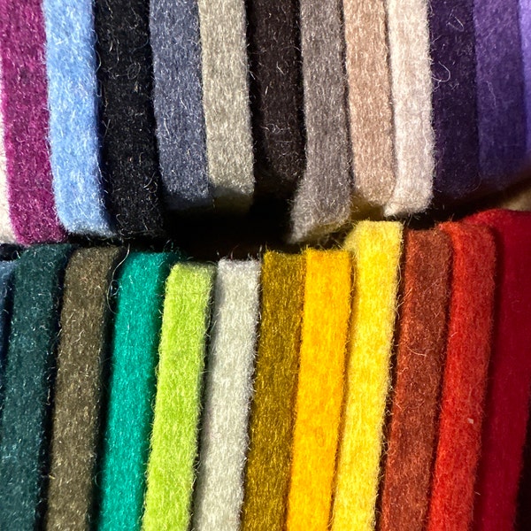 5mm 100% Merino Wool Felt Samples - Etsy